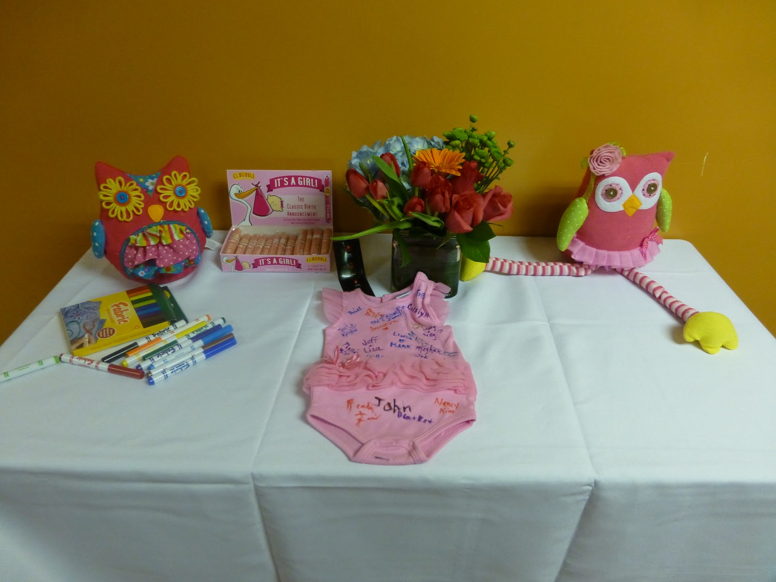 Baby Gills Sometimes Spills: Michigan Baby Shower