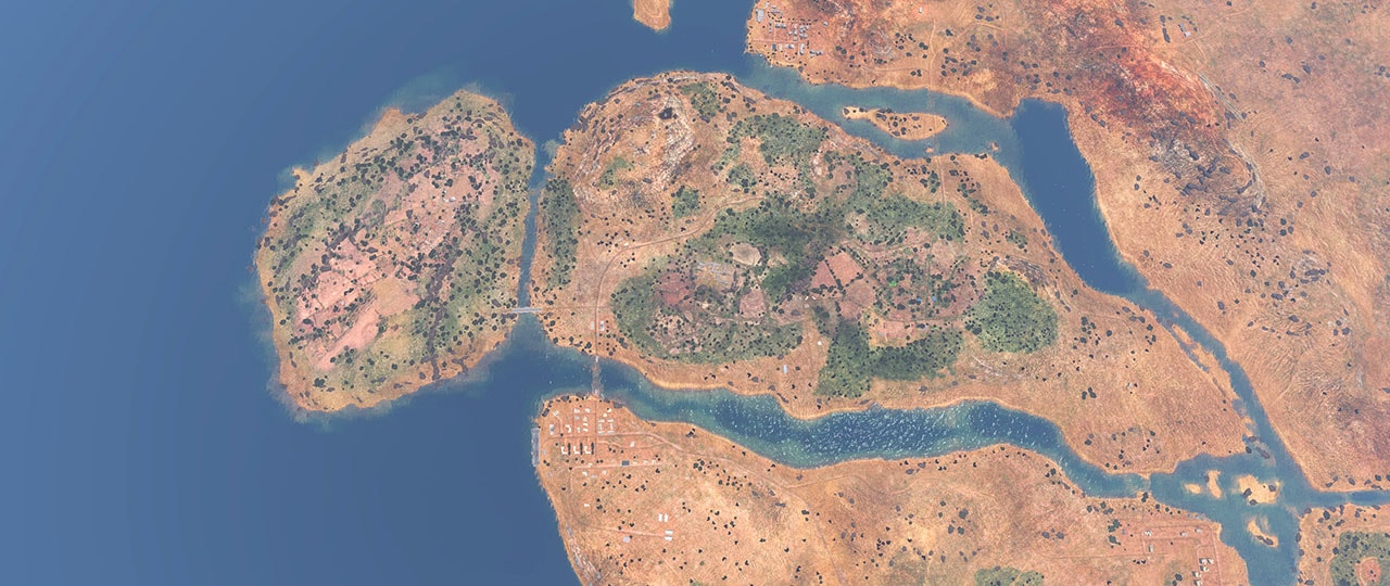 アフリカ マップの Arma 3 用 Duala 島アドオンで 3 つの新しい島を予定 | 弱者の日記^^ - Arma 3 MODとアドオン紹介