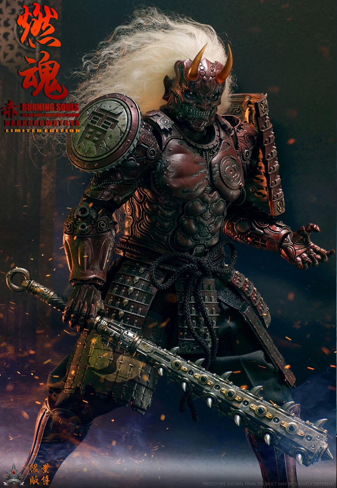 toyhaven: DARKCROWNTOYS 1/6th “BURNING SOULS” series “Crimson” Cyborg ...