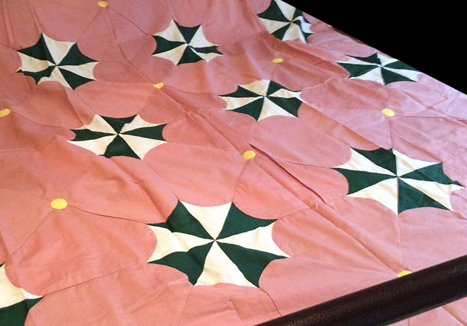 Cloud of Quilt Patterns: Queen's Parasol