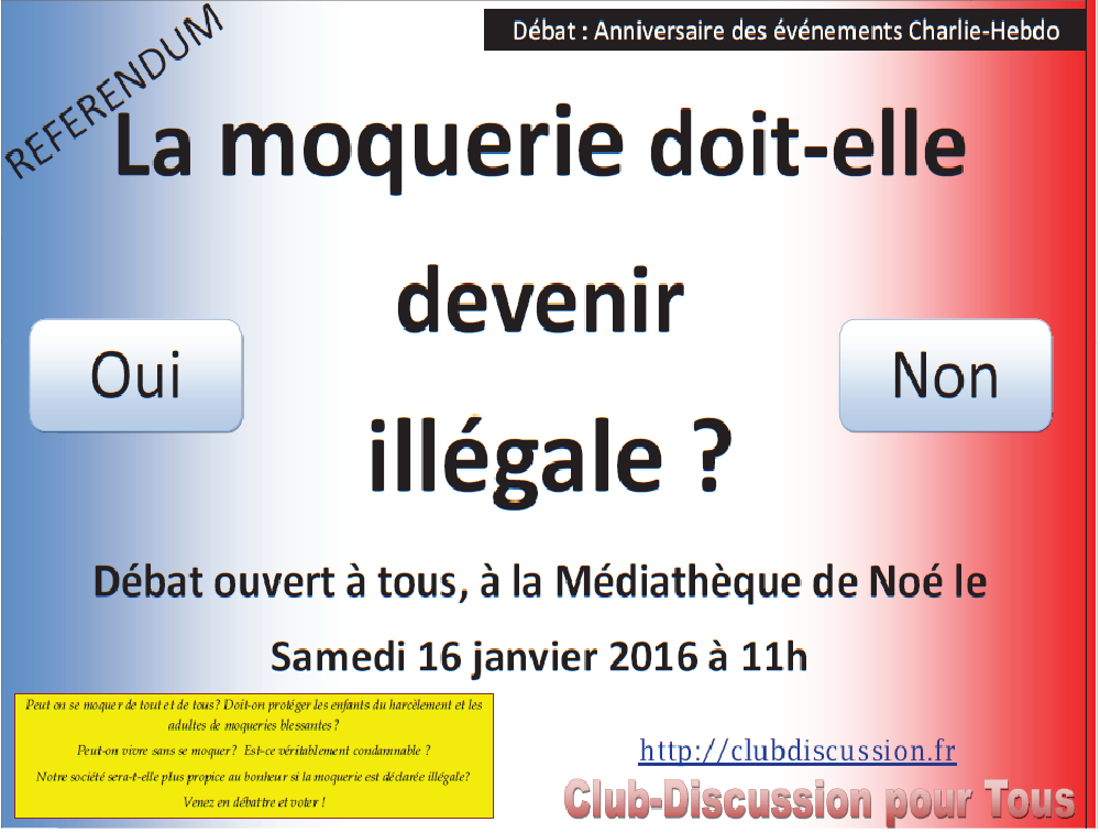 Club Discussion de Noé - Haute-Garonne : Anniversaire Charlie ... La ...