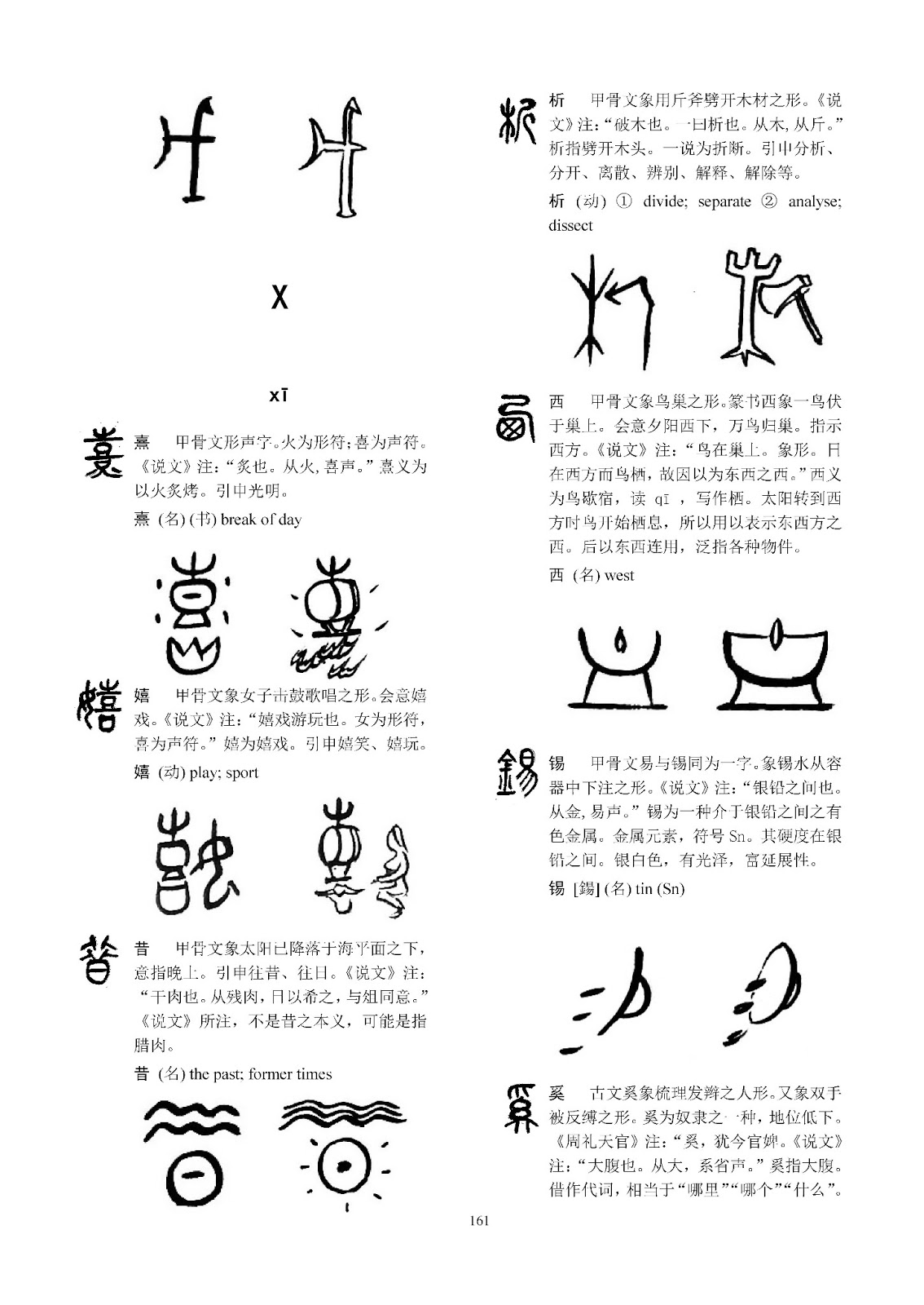 Decoding Chinese -- Jiaguwen 解码中文-甲骨文 中国乐山汪岚: Decoding Jia Gu Wen - X