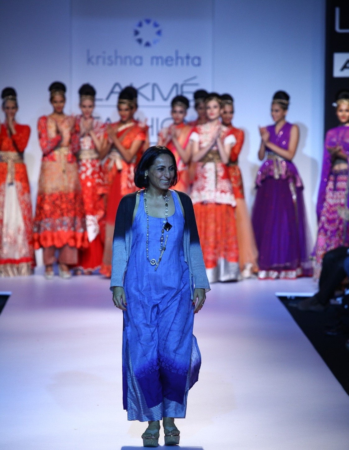 Baronial Feminite: Krishna Mehta Collection at Lakme Fashion Week ...