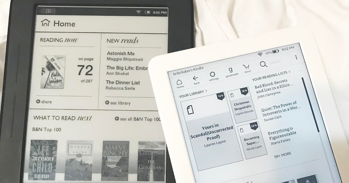 Amazon Kindle vs Barnes & Noble Nook | Pros & Cons | Royally Pink Amazon Kindle vs Barnes & Noble Nook | Pros & Cons | Royally Pink