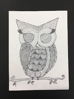 I Heart Art: 8th Grade Zentangle