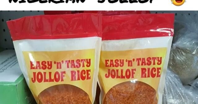 Packaged Jollof Rice Ready To Eat