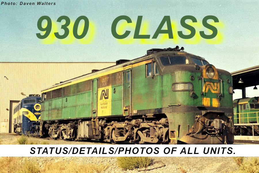 Australian Locomotive Rosters