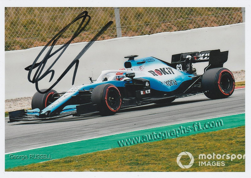 Autographs-F1: George RUSSELL