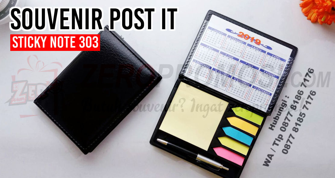 Souvenir Sticky Note 303 Promosi - Block note murah dan lengkap ...