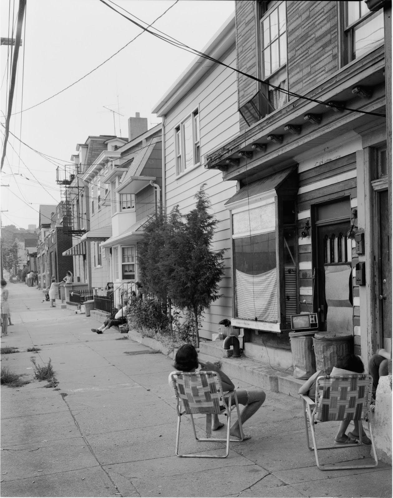 PSWB Portraiture: Summer Afternoon on the Block, Brooklyn, 1977