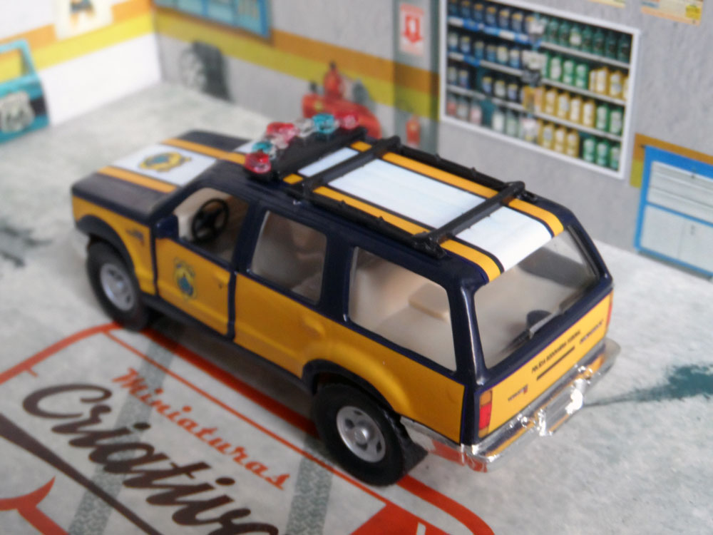 miniatura Ford Explorer Prf Polícia Rodoviária - Veraneio