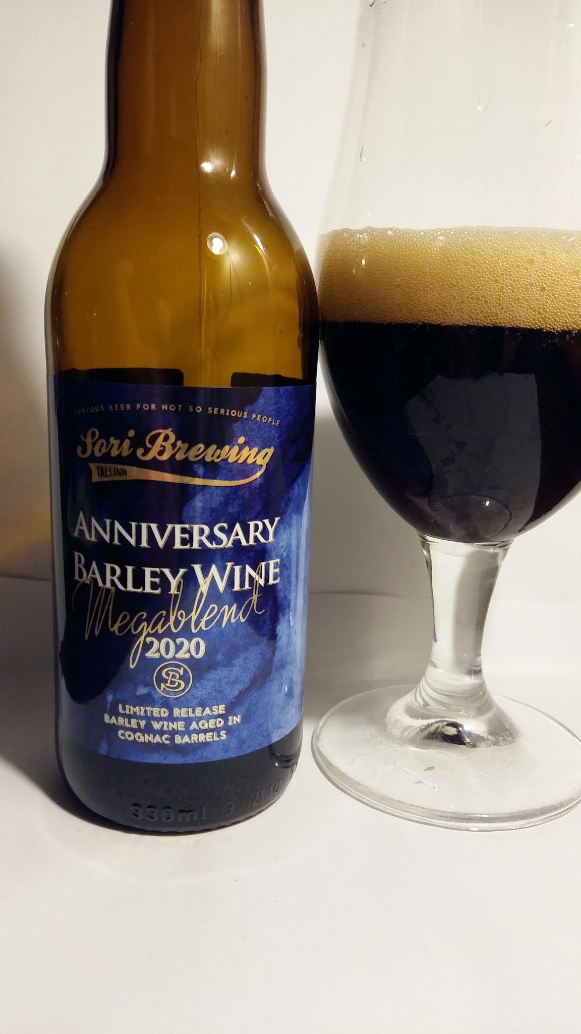 Gambrinuse õllepäevik: Anniversary Barley Wine Megablend 2020