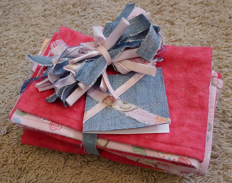 Pieces by Polly: Scrappy Wrapping