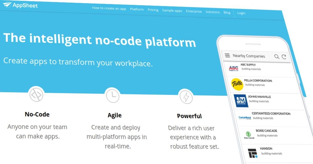 Google acquires AppSheet