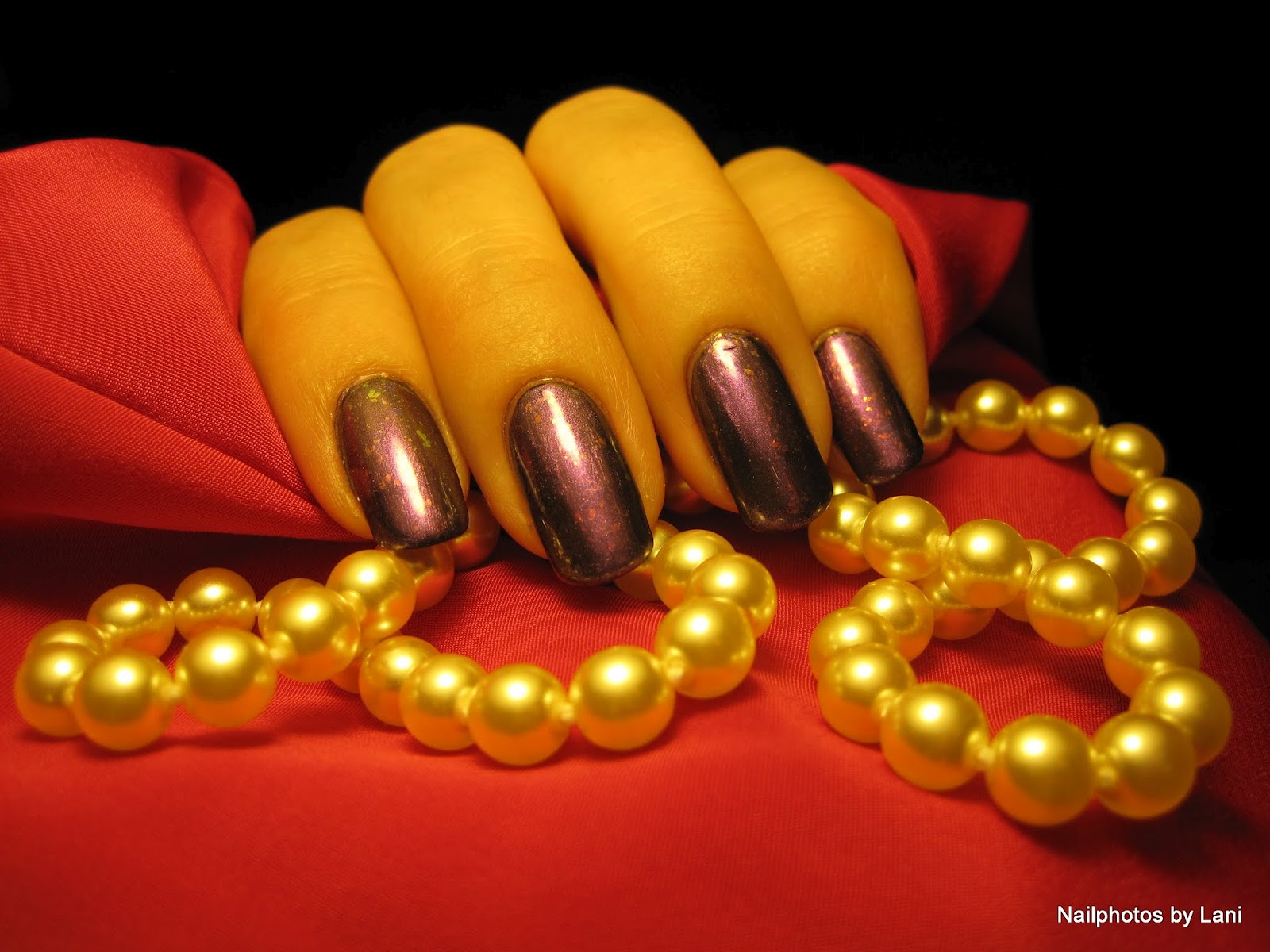 Nailphotos by Lani: OPI Lady in Black+ Deborah Lippmann Private Dancer+ ...