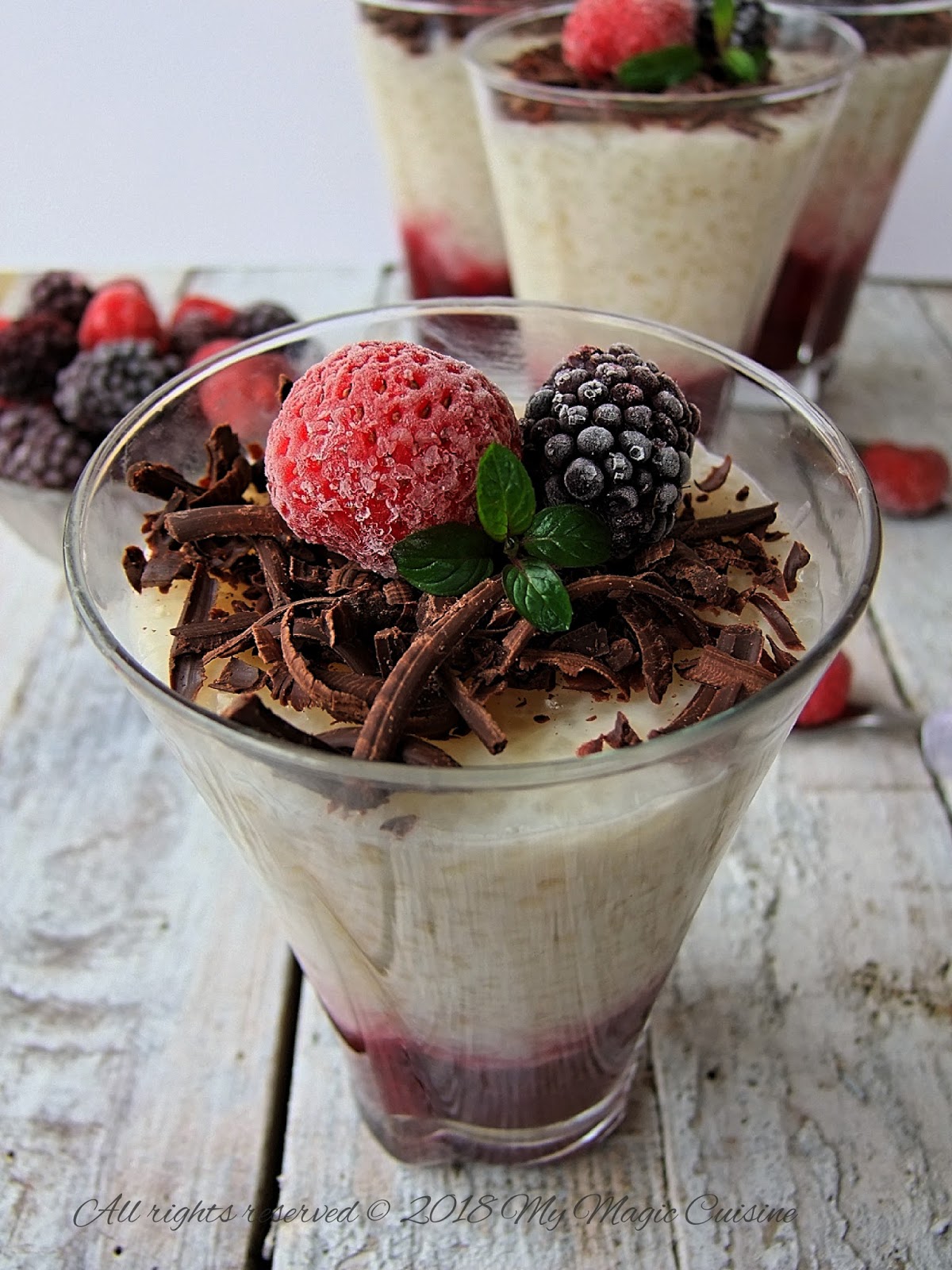 My Magic Cuisine: Tapioka sa šumskm voćem