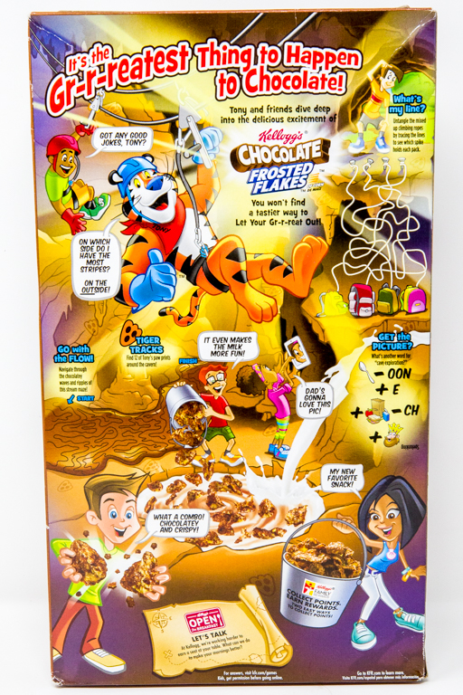Corn Flakes Box Back