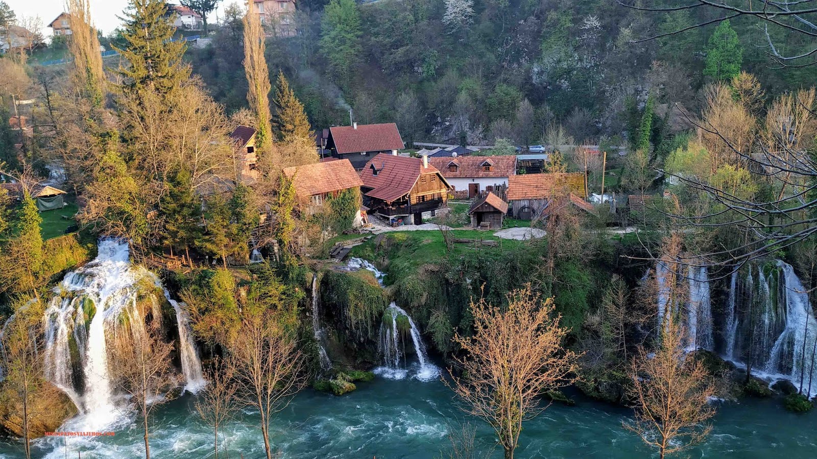 Rastoke, el pueblo entre cascadas