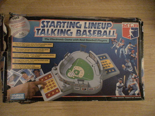 Wrigley Wax: Starting Lineup Talking Baseball