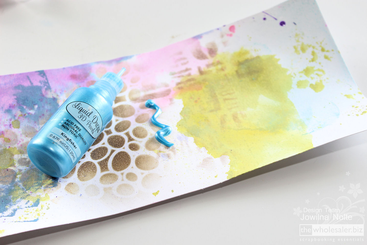 Liquid Drops 3D Pearls with Jowilna - Couture Creations