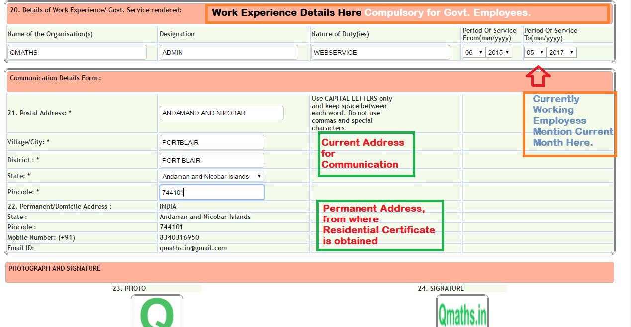 5) After rechecking complete filled up application form lastly tick on ...