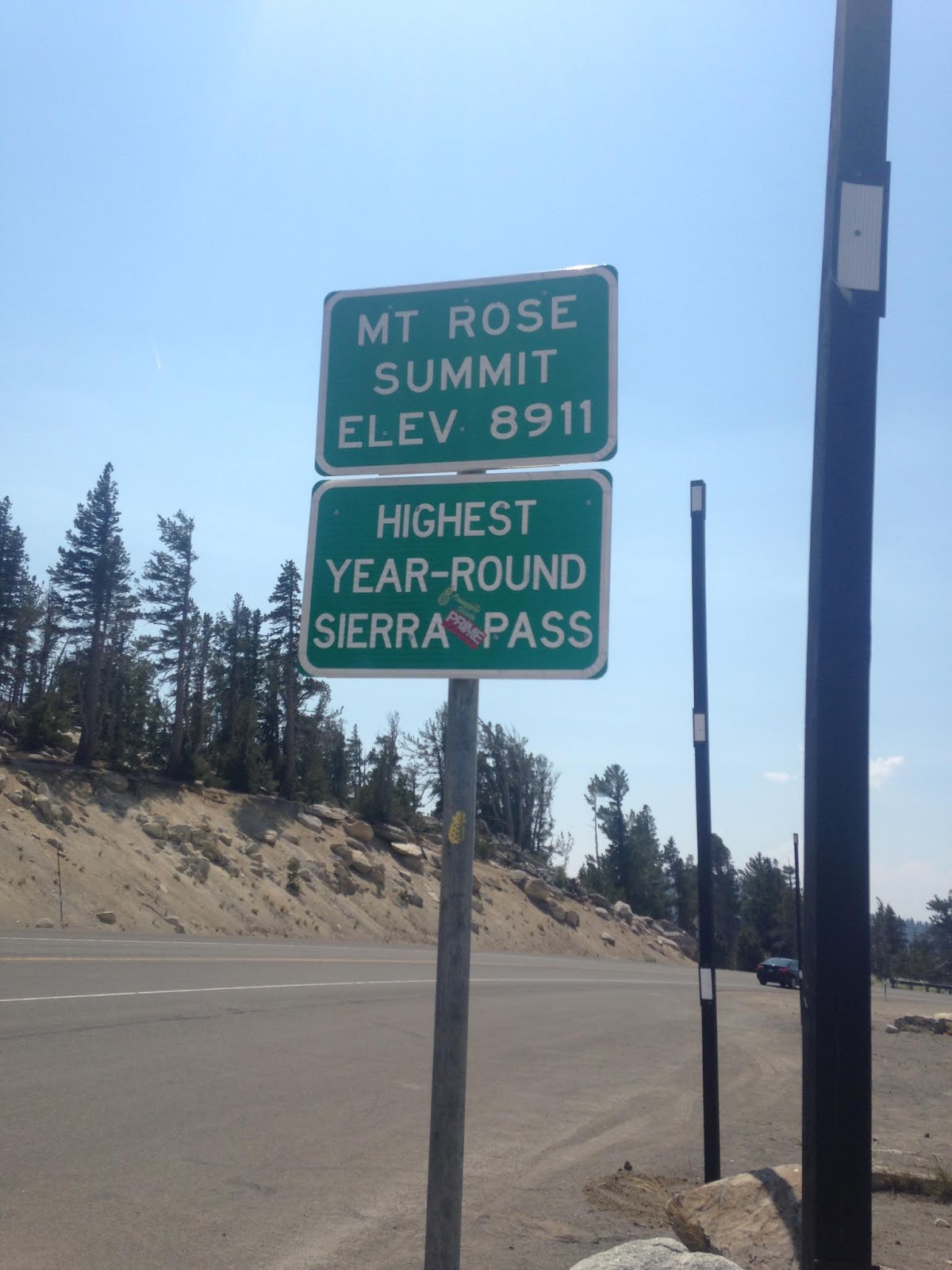 Nevada State Route 431; the Mount Rose Highway