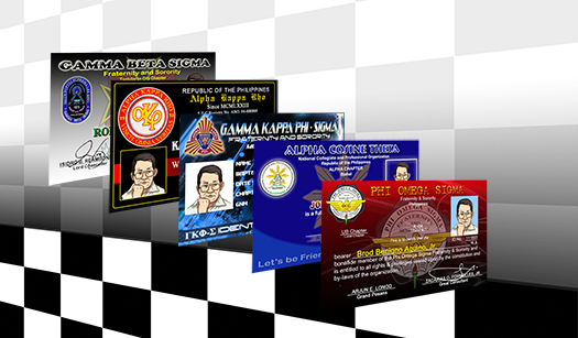 Steven Minds: Fraternity ID's