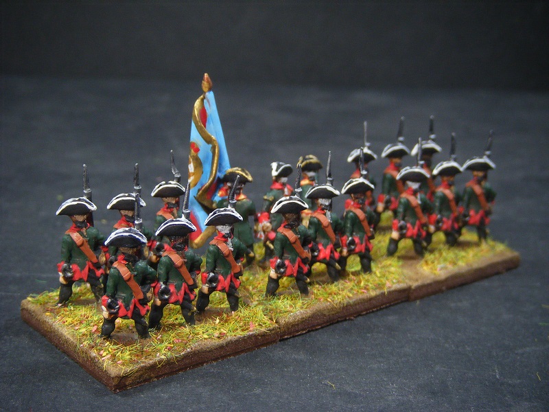 Wargaming Girl: Finished: 15mm Seven Years War Russian Infantry