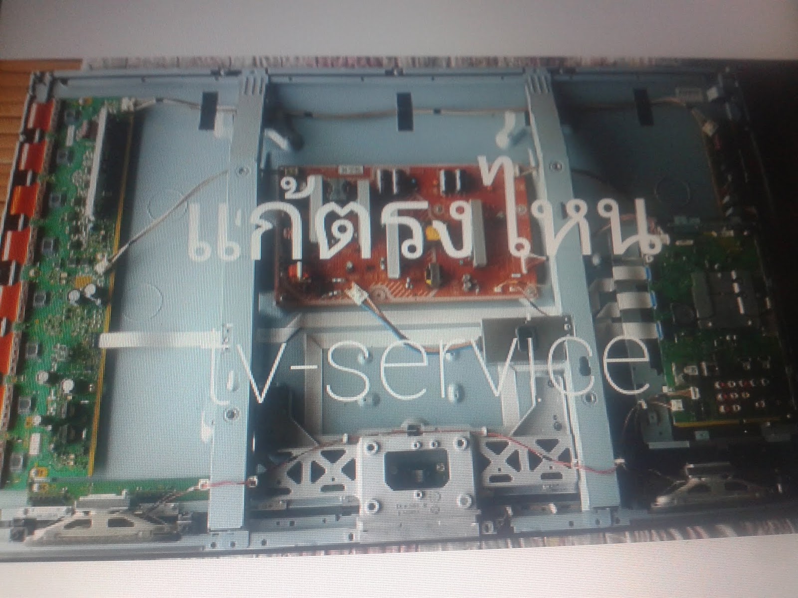 Professional TV Repair: ทีวีเปิดไม่ติด ไฟแดงกระพริบ Error Code