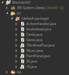 [Java Source Code] Blackjack Game - RyiSnow's Programming Blog