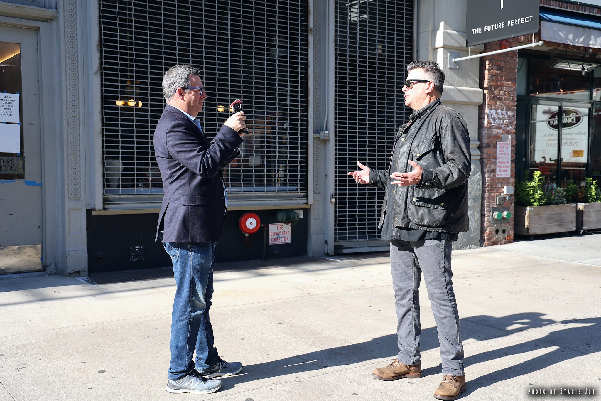 EV Grieve: An early morning visit with NY1's Roger Clark