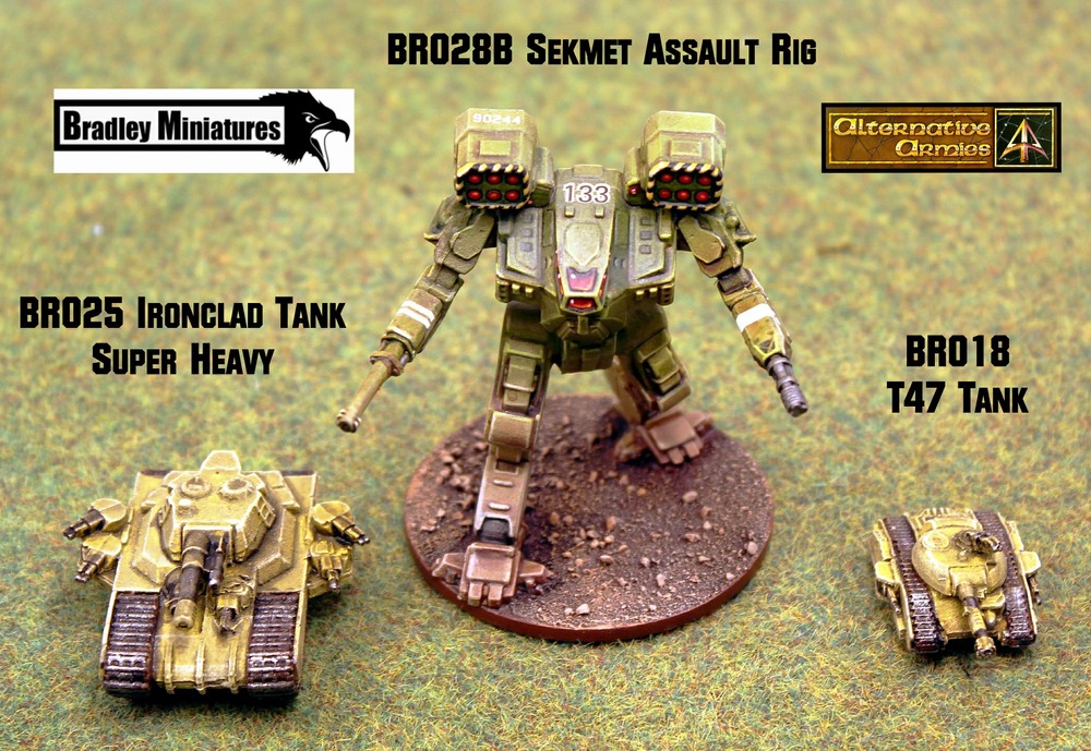 Alternative Armies: Sekmet Assault Rig 6mm mecha kits released by ...