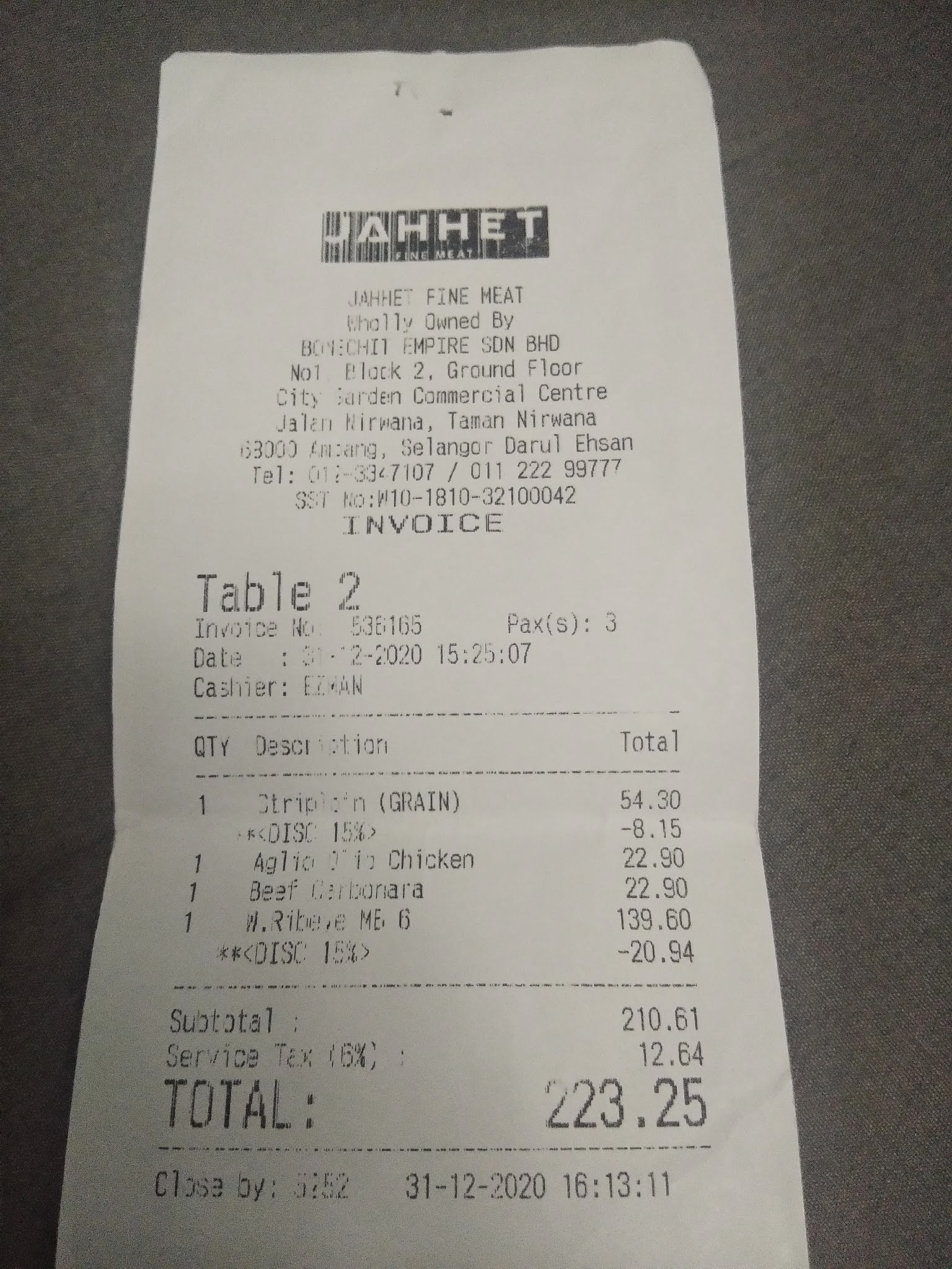 My Life & My Loves ::.: layan Daging Wagyu @Jahhet Fine Meat, Ampang