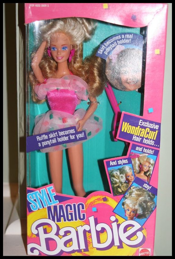 **lalka w pudełku**: Style Magic Barbie® 1988