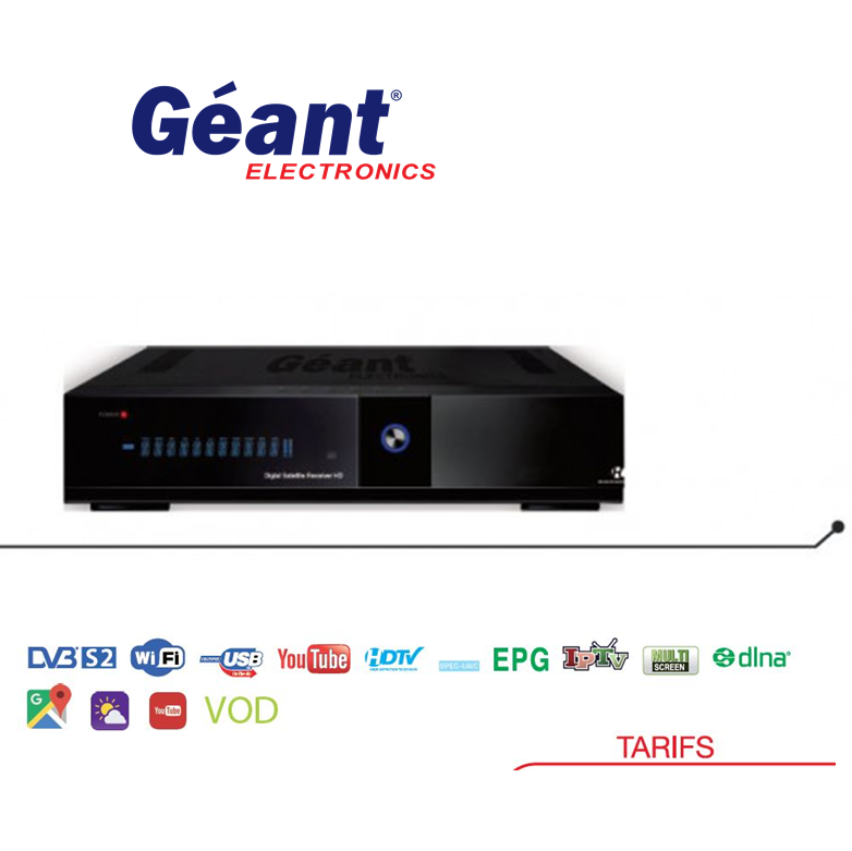 démo GEANT GN-2500 HD HYBRID - looli market