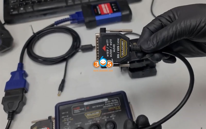 Autel IM608 Calculate MB W211 Password via MB Testing Tool - Auto ...