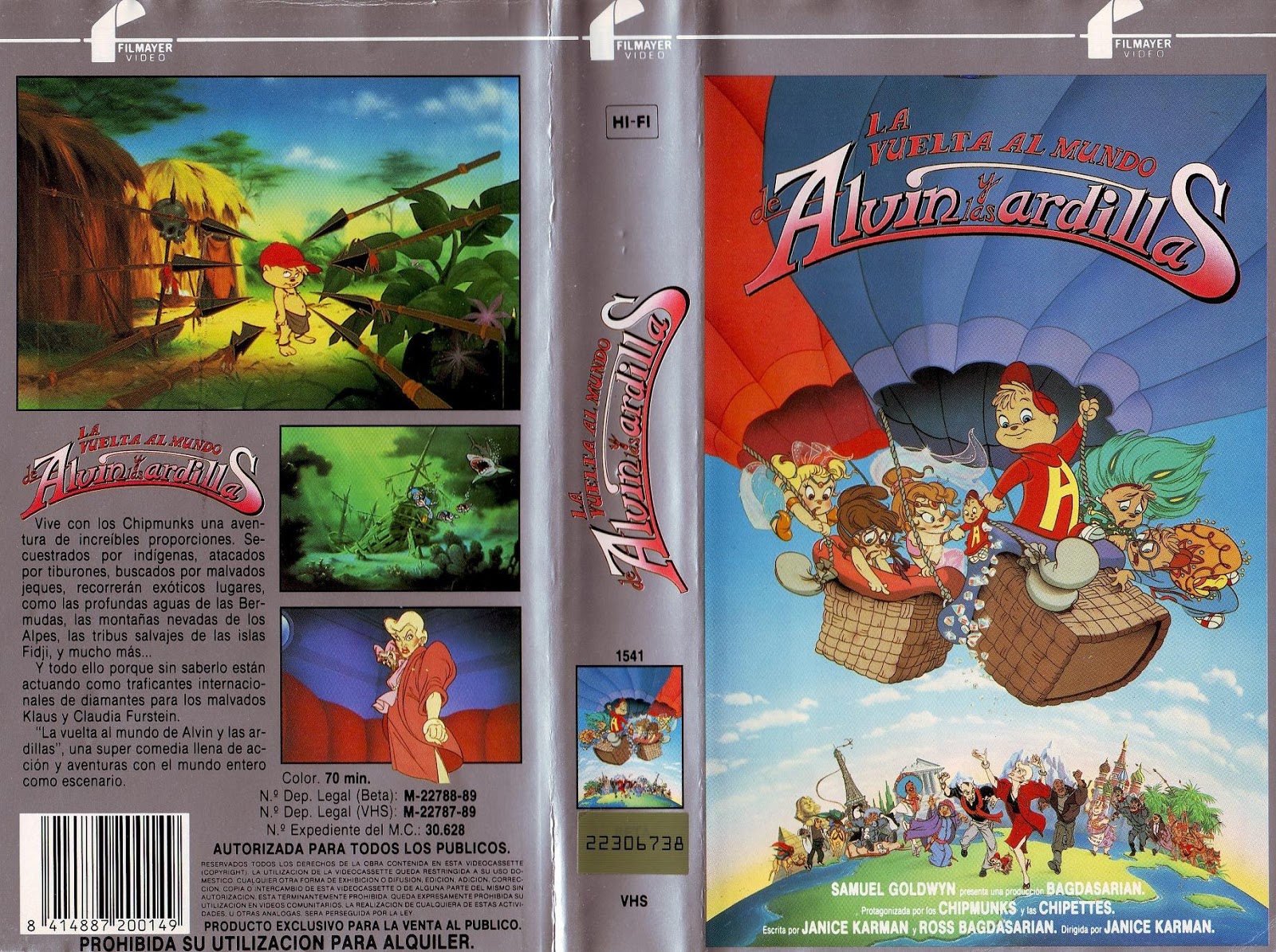 EL DESCUBRIMIENTO DE LAS PELICULAS AJENAS A DISNEY: La Vuelta al Mundo ...