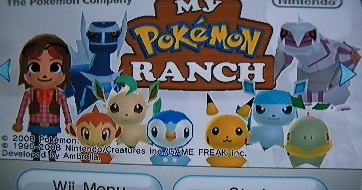 Path of The True Gamer: My Pokemon Ranch