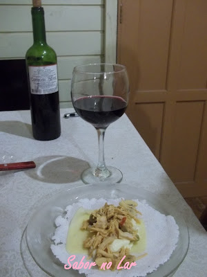 Sabor no Lar: Tapiocas de Frango com Catupiry e de Prestígio