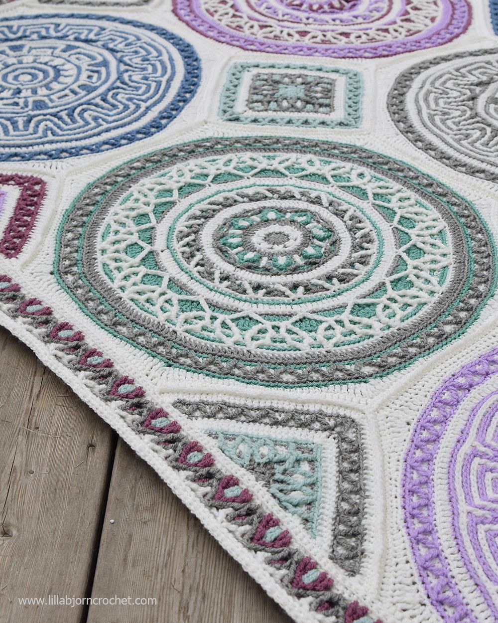 Labyrinth Blanket make-a-long | LillaBjörn's Crochet World
