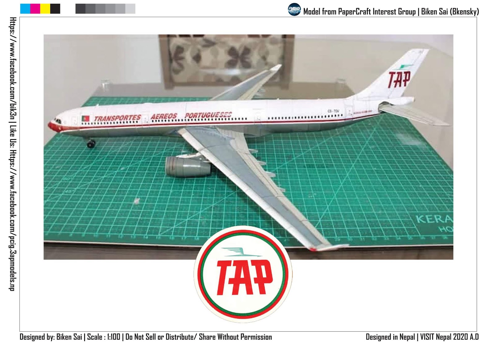 Airliner Papermodels