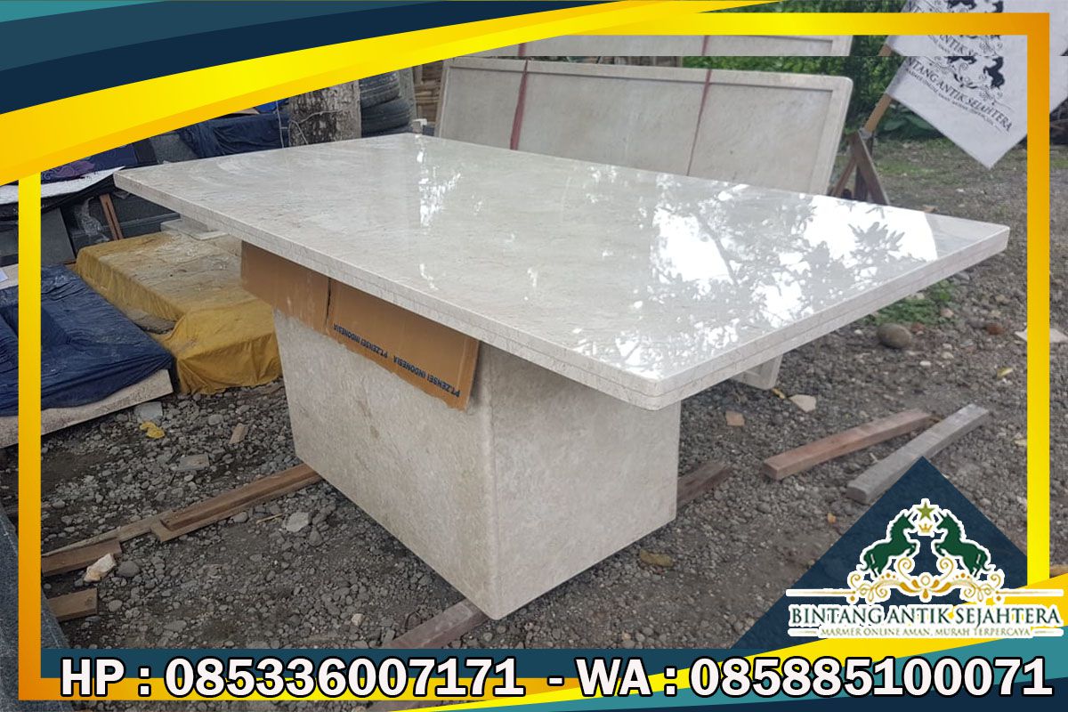 DESIGN EKSTERIOR: Meja Makan Marmer Bulat, Meja Makan Minimalis, Meja ...