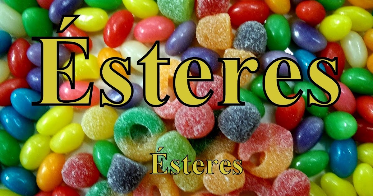 Aprendendo quimica on-line: Ésteres