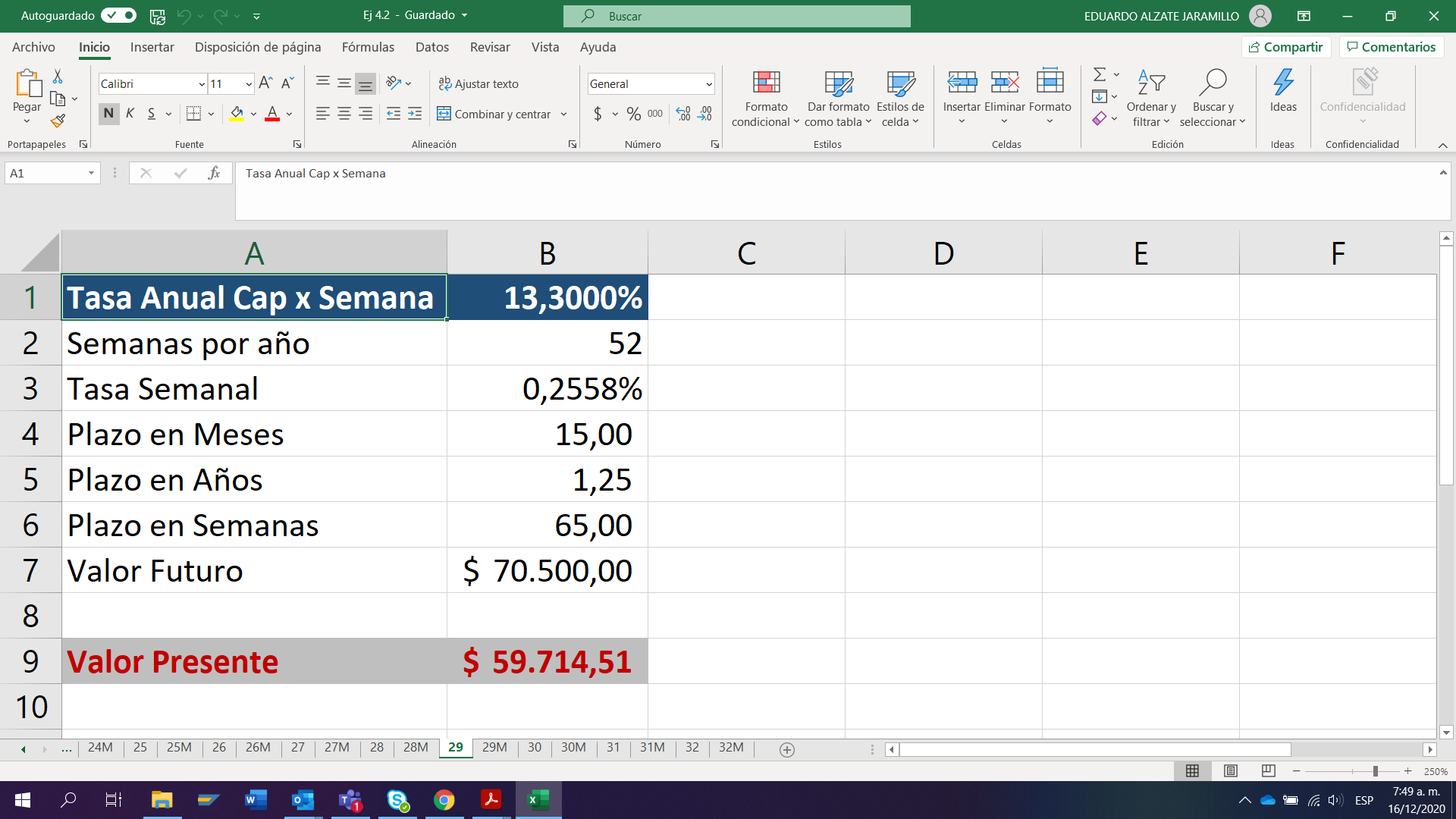 Finanzas, excel, vba, sql y algo más...: Matemática Financiera ...