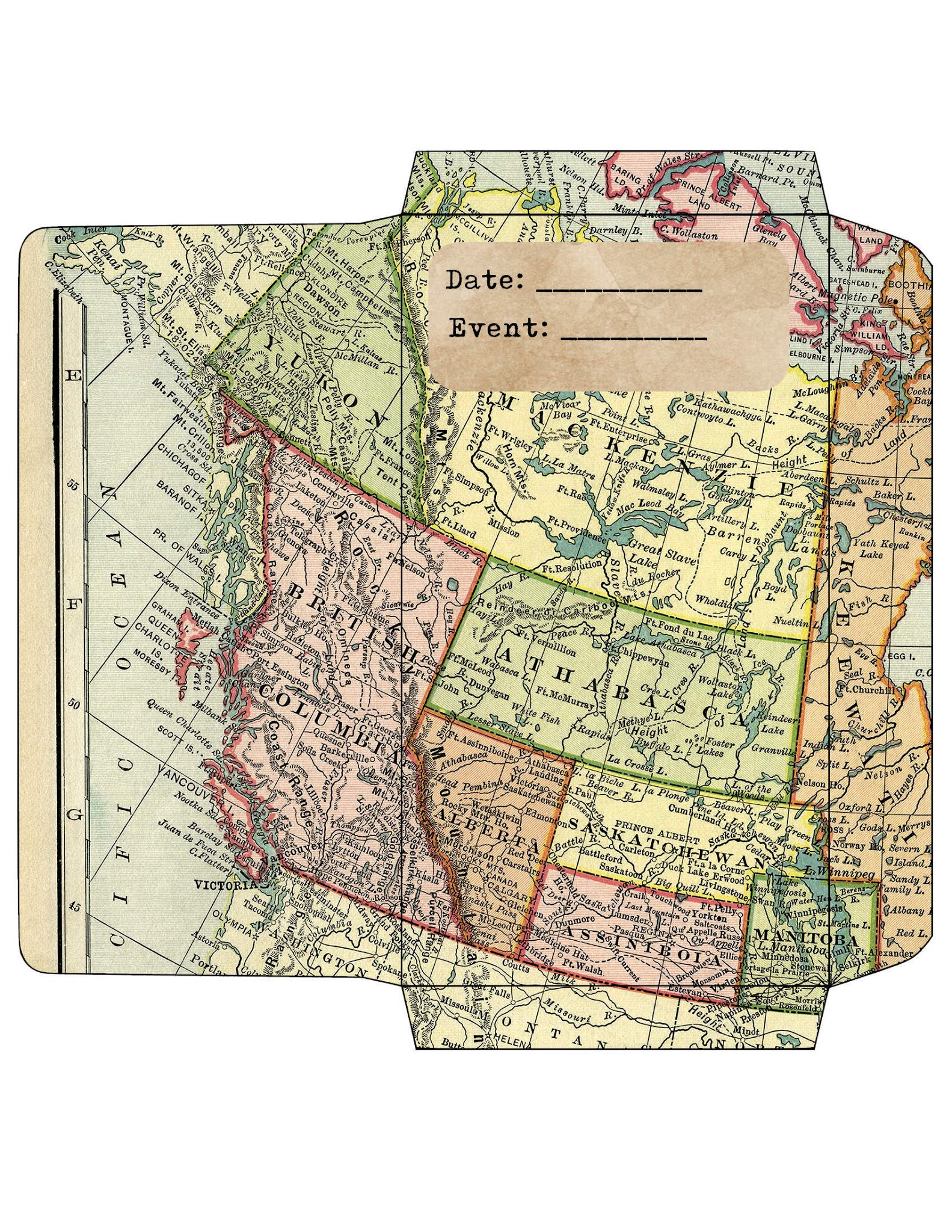 Create with TLC: Printable Coin Envelope...