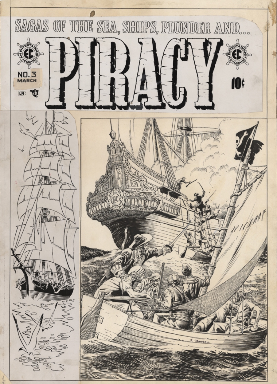 COMIC IS ART: RECORDANDO LA MAGIA DE EC: PIRACY