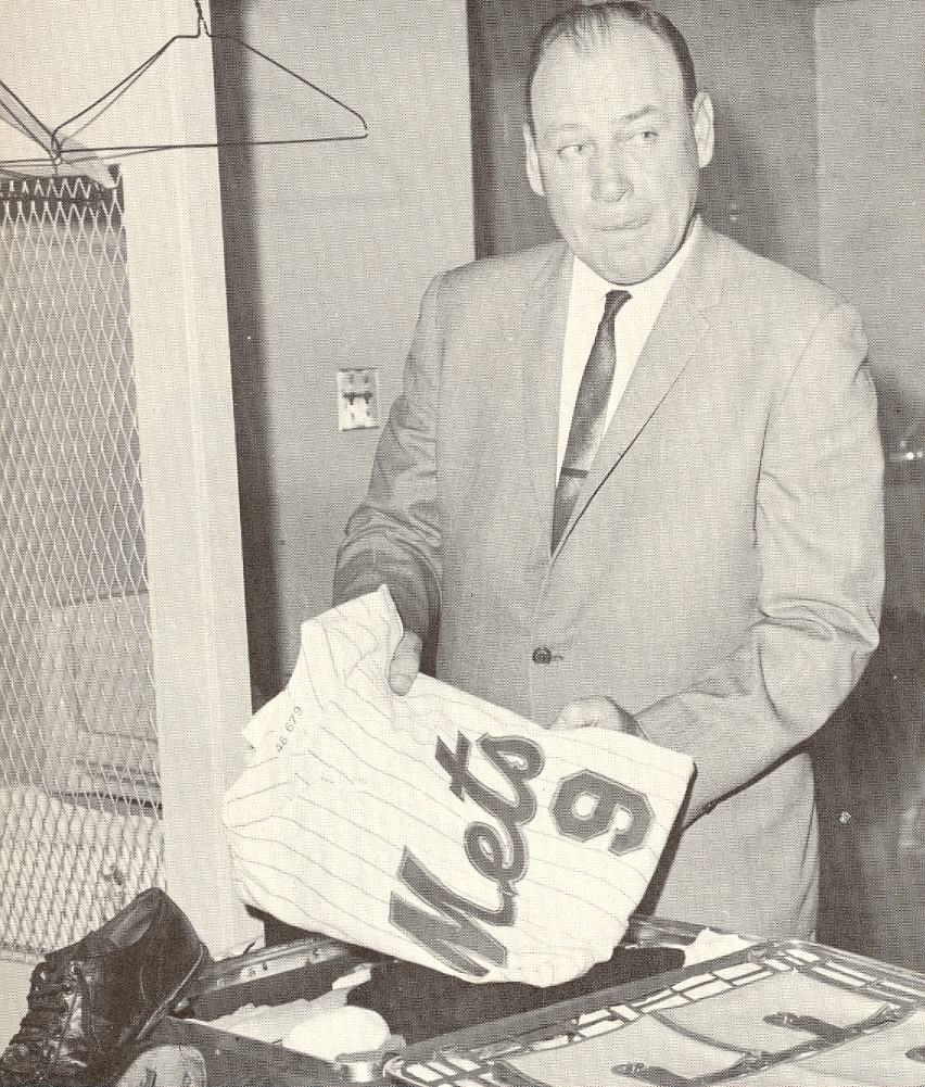 Wes Westrum: The Second Manager in Mets History (1964) & Former New ...