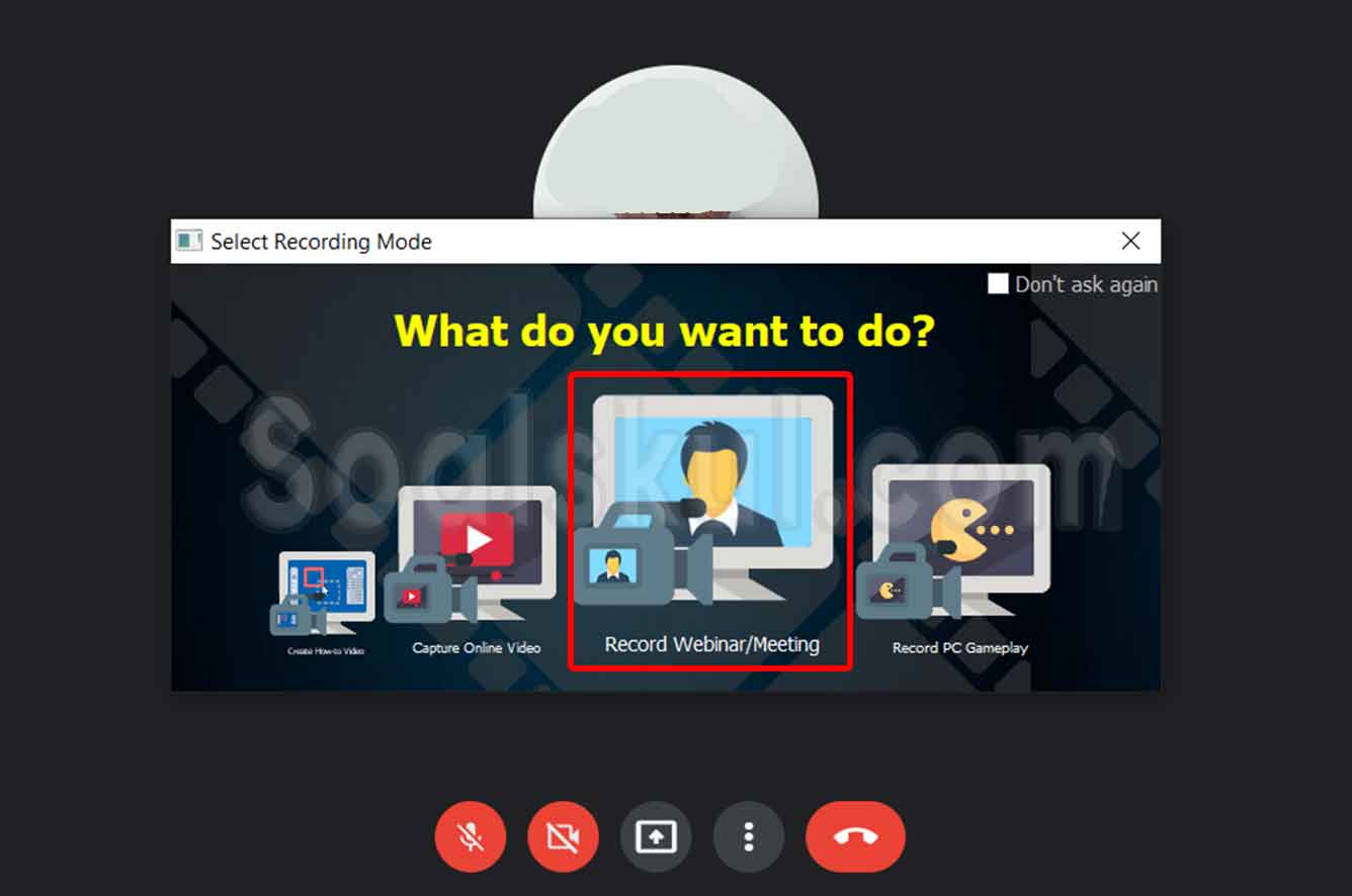 Cara Merekam Layar Google Meet dengan ZD Soft Screen Recorder - Soalskul