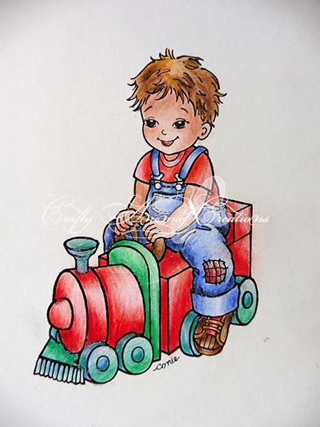 Sweet Pea Stamps: Love My Choo Choo - Jane's view