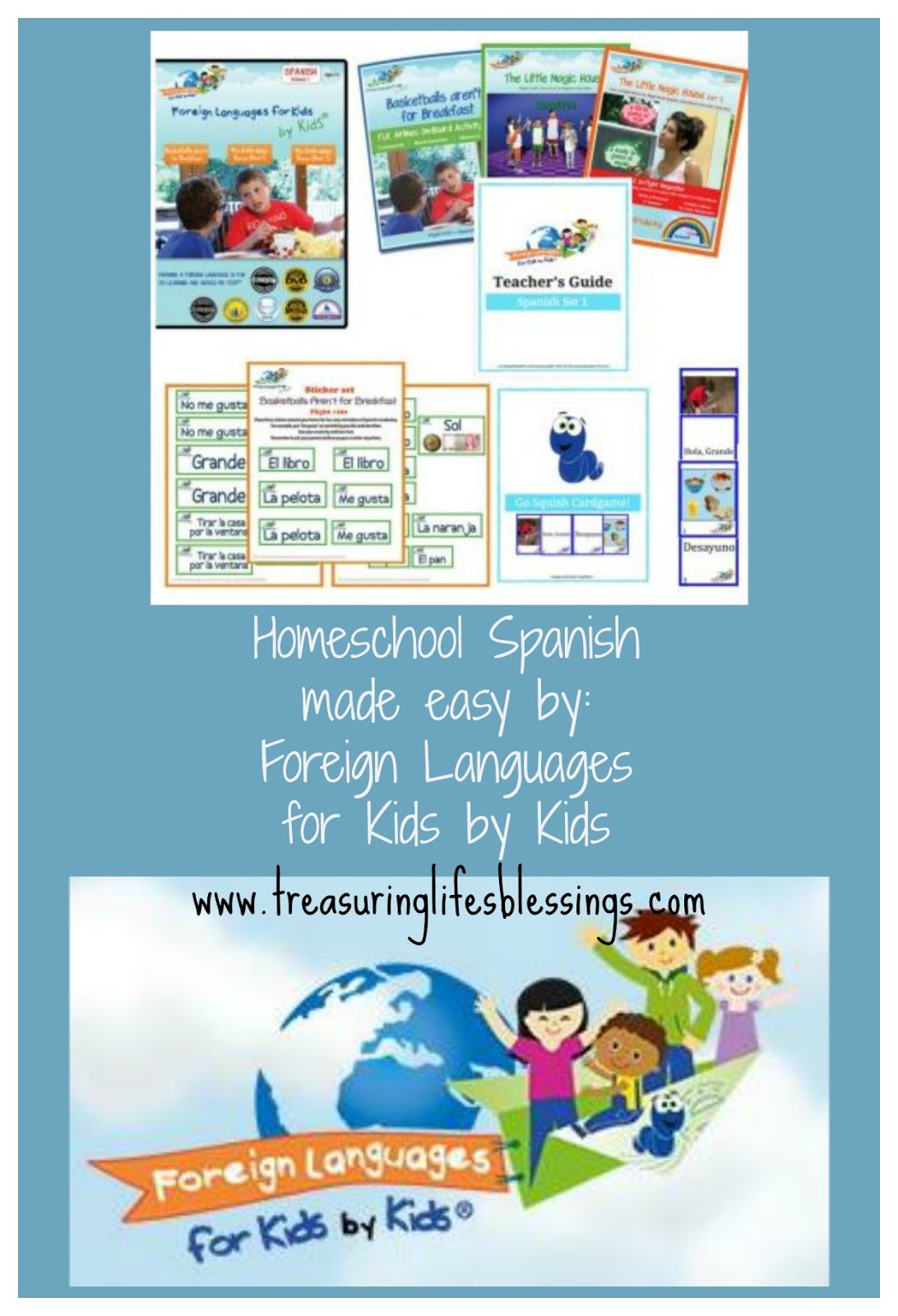 Foreign Languages for Kids by Kids Review - Treasuring Life's Blessings
